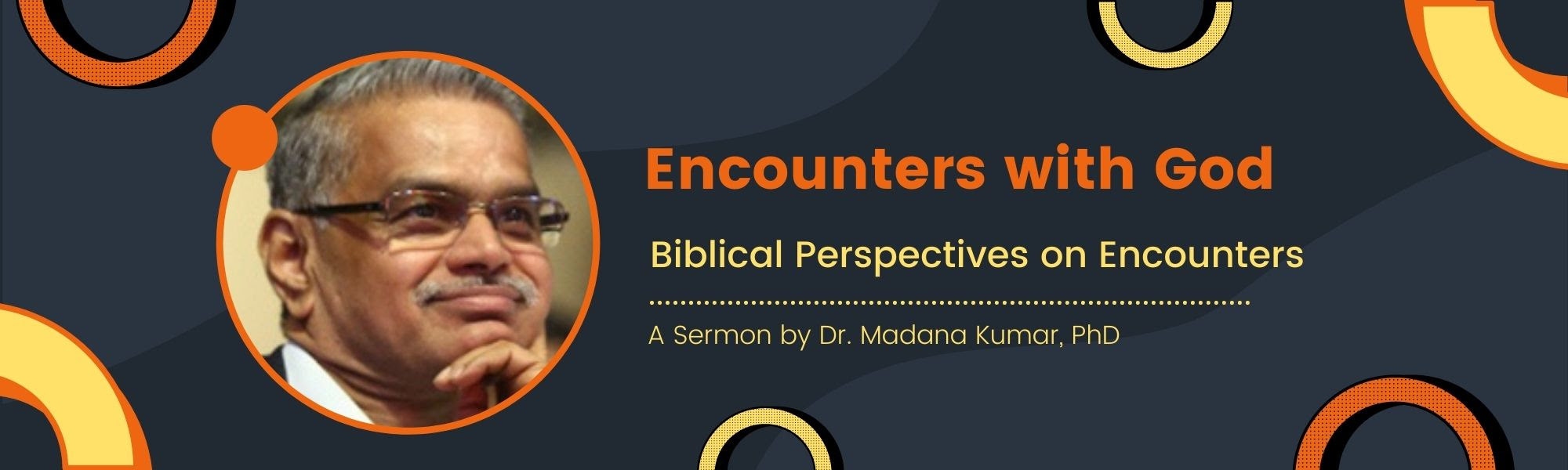 Part – 1 – Biblical Perspectives On Encounters With God | Menorah ...